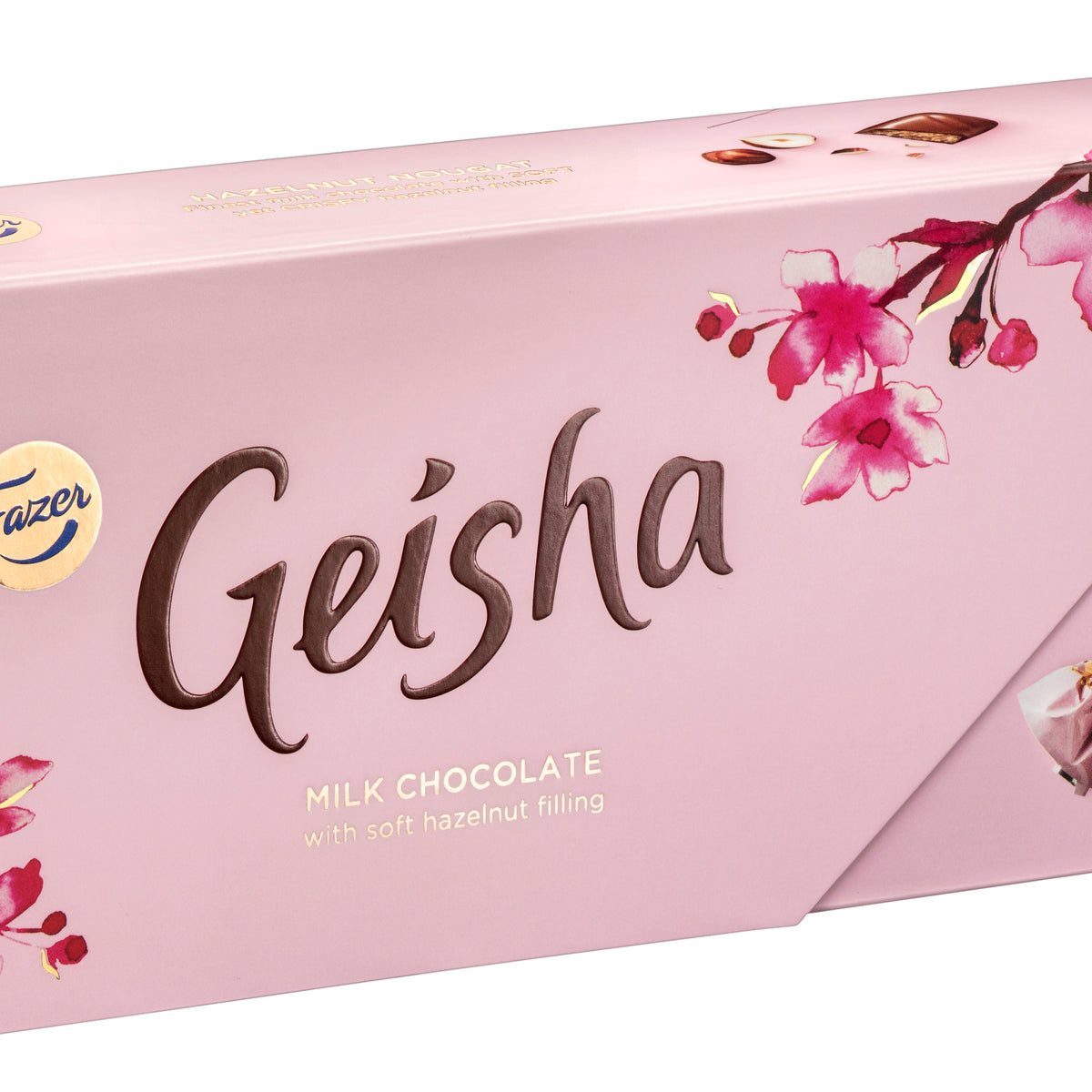 Fazer Geisha hasselpähkinänougat suklaakonvehti 250 g – Suomikauppa ...