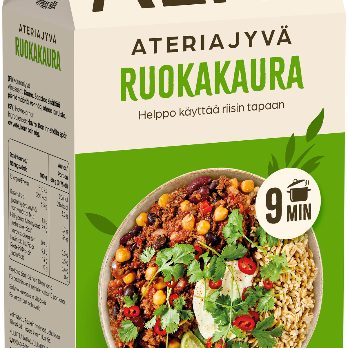 Fazer Alku Ruokakaura ateriajyvä 650 g – Suomikauppa Switzerland