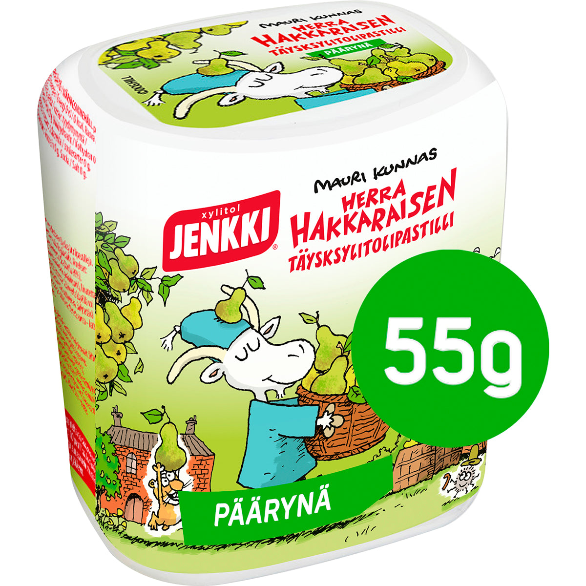 Jenkki Herra Hakkarainen Päärynä full xylitol pastille 55g ...